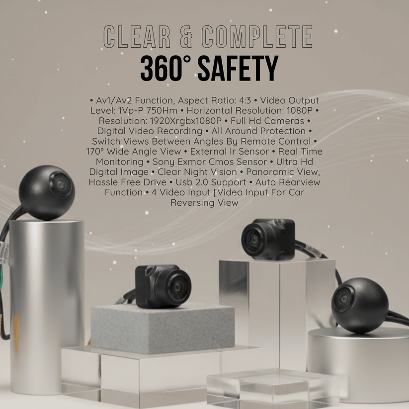 SONY Exmor Bird View 360 System 3D MAX (Drone Control) – Moco Car Accessories