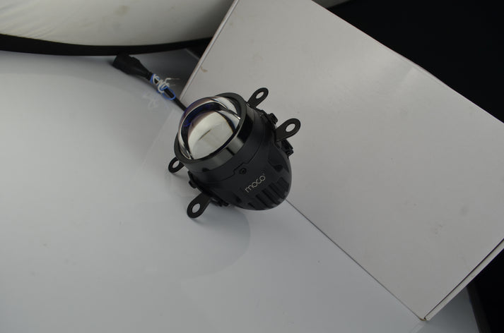2.0" Lazer Eye (5000K+4300K) LED FOG Lamp Projector 110 Watts Crystal – Moco Car Accessories