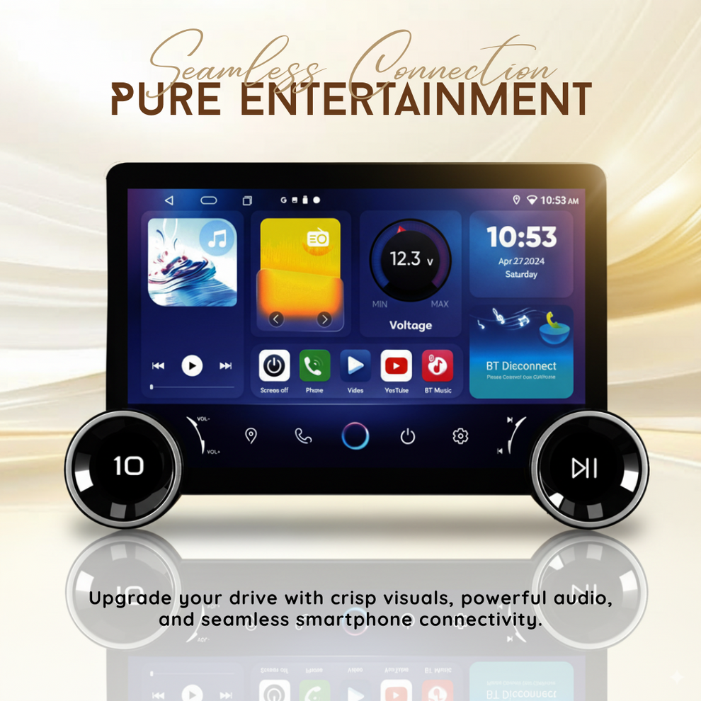 4GB + 64GB Duall Knob with 4G, ChatGPT and 360° Support – Moco Car Accessories