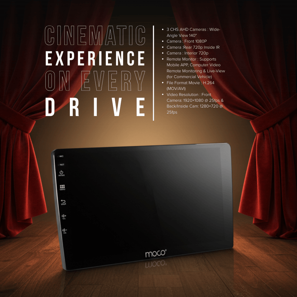 6GB (DDR4) + 128GB CPAA DSP DVR 360, 4G internet (LICENSED) – Moco Car Accessories